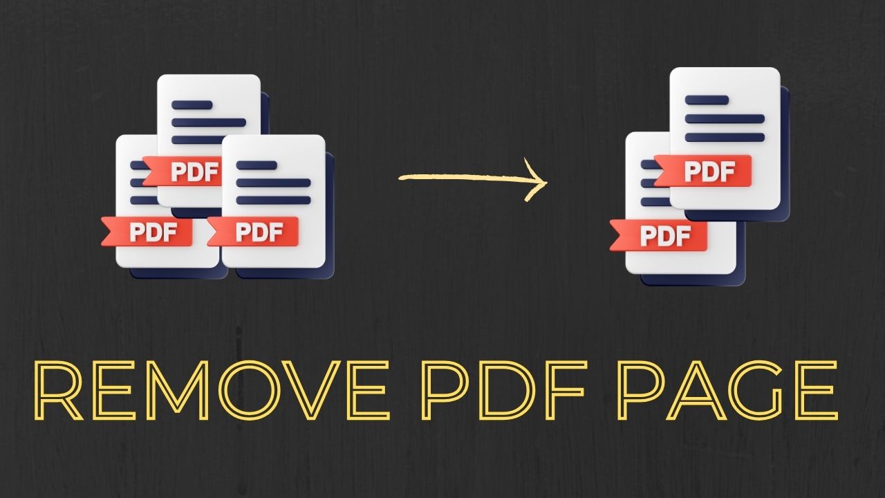 Delete PDF Pages - Remove pages from a PDF document Free